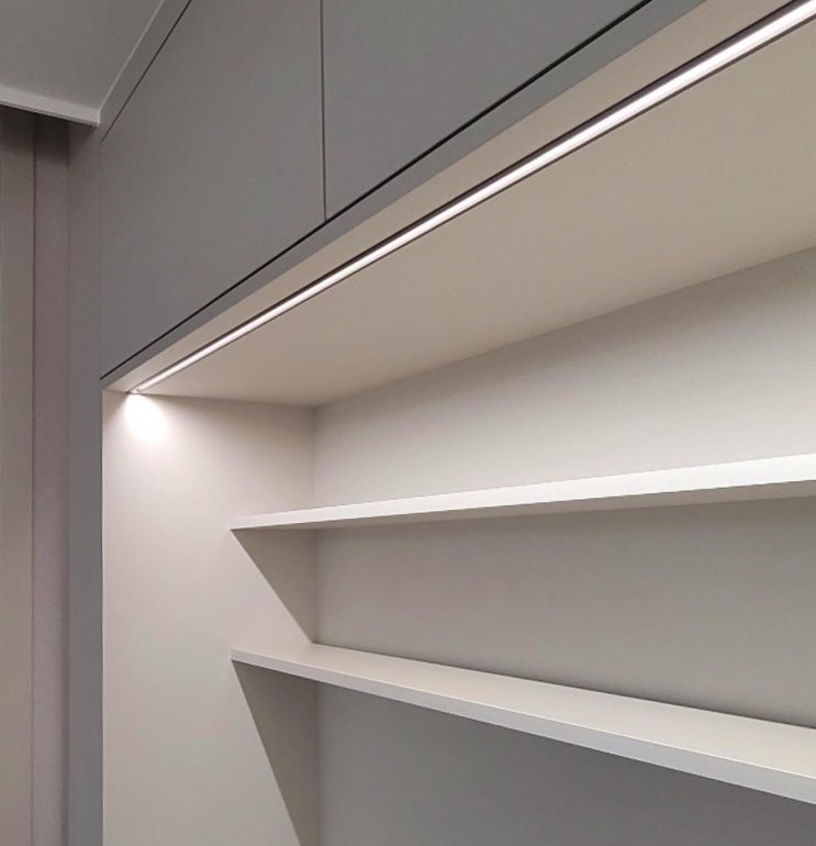 공간의 분위기를 만들어 주는 Led 가구 매립 조명 설치후기 쿠스코 Zl F11s Zl F13s 네이버 블로그
