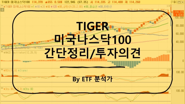 TIGER 미국나스닥100(133690) 간단정리 by ETF분석가 : 네이버 블로그