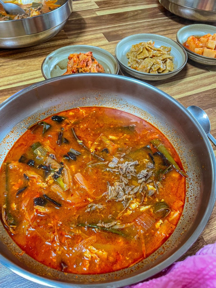 충북 음성군 대소면 가마솥육개장전문점 국밥 점심 맛집 네이버 블로그