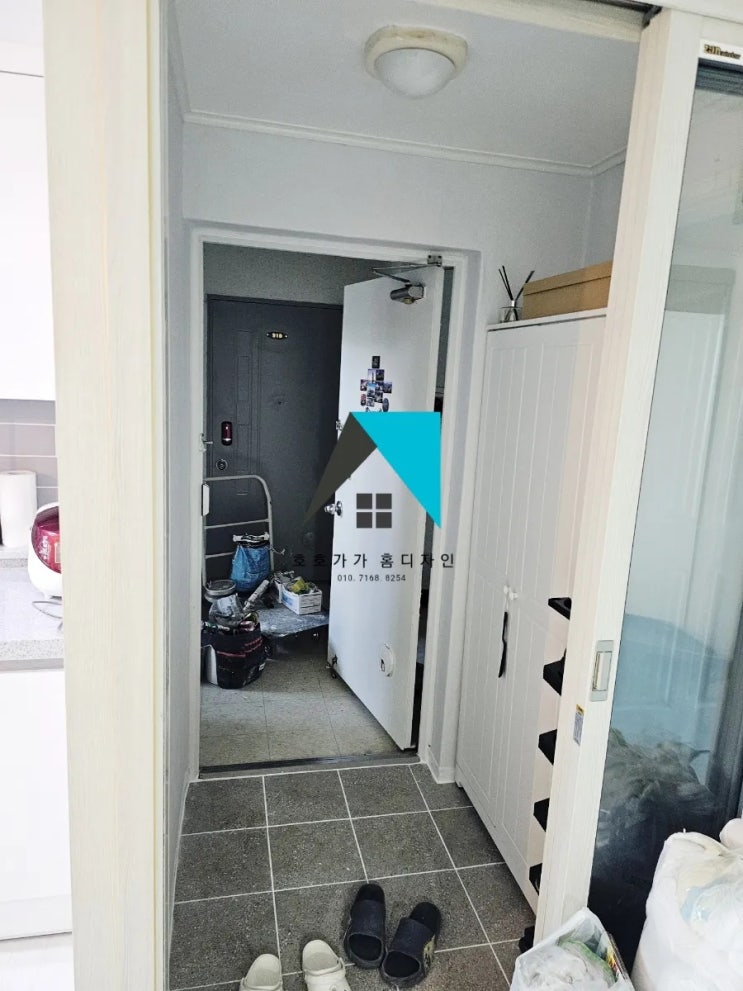 웅촌 한솔그린빌 705동 정리수거 마무리 과정 베란다 벽타일 보수 701동 바닥타일 한겹철거 부분보수 들어감 호호가가 홈