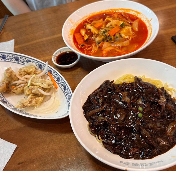 파주 중국집 짬뽕관 짬뽕,짜장면,탕수육 먹은 내돈내산 후기 : 네이버 블로그