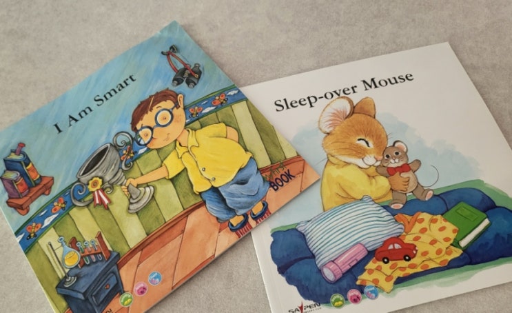 4세영어 엄마표 영어교육 시작 마이퍼스트북 Sleep Over Mouse I Am Smart 네이버 블로그