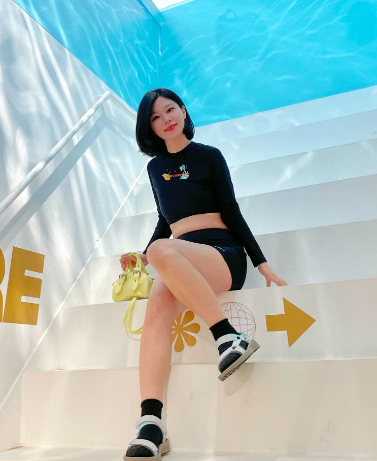 베트남 나트랑 푸꾸옥 다낭 여행 준비물 디스커버리 여성 수영복 여자 크롭 래쉬가드 세트 네이버 블로그