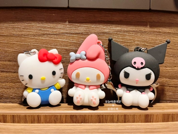 산리오 티머니 3종 교통카드 키링 완전 귀여워요 : 네이버 블로그