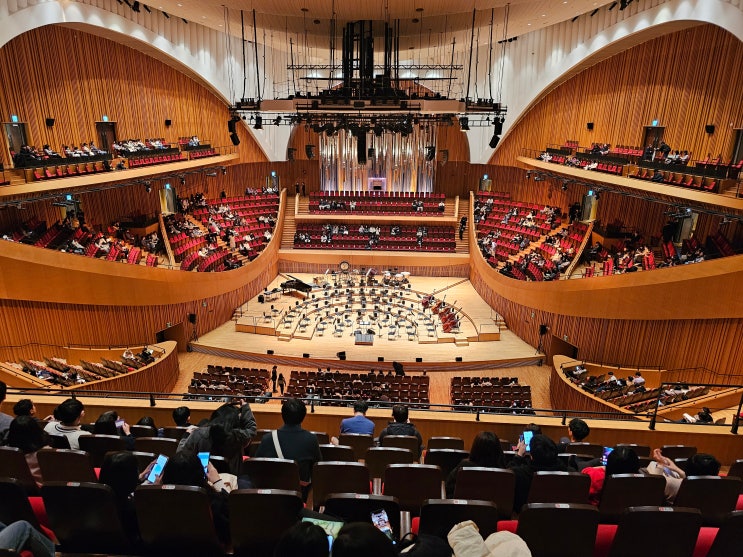 롯데콘서트홀 지브리&히사이시조: 디 오케스트라 2층 C구역 R석 시야 : 네이버 블로그