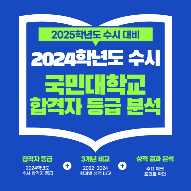 2024 국민대 수시등급3개년 학과별 성적 비교 교과전형 펑크학과 다수 발생 네이버 블로그