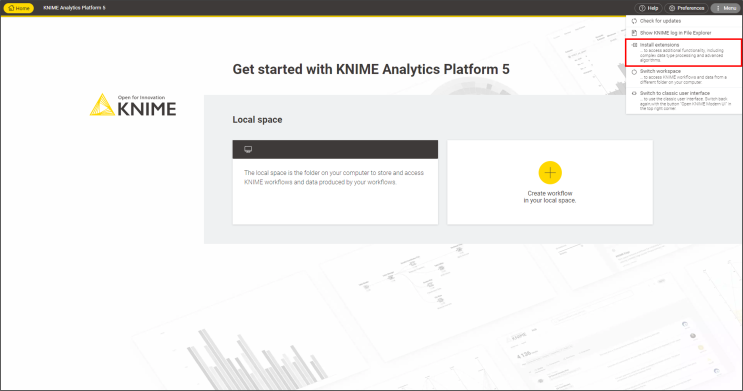 KNIME에서 LLM Extensions 설치 방법 안내 : 네이버 블로그