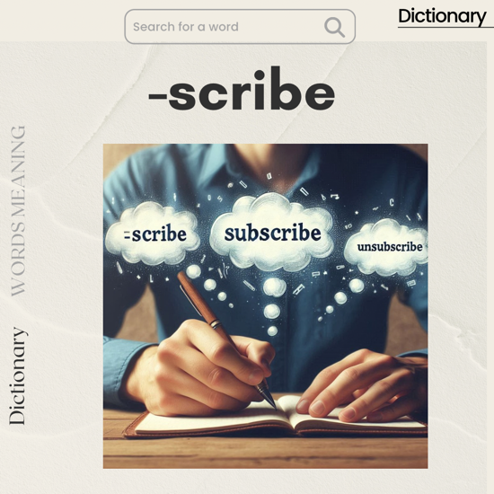 구독 경제 시대, 현대 생활의 필수 단어 subscribe, unsubscribe, scribe 15선 어휘확장 : 네이버 블로그