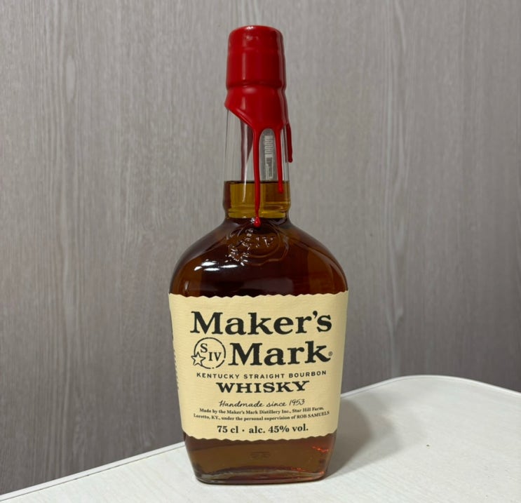 [위스키] 메이커스 마크 (Maker's Mark) - 켄터키 스트레이트 버번 위스키 : 네이버 블로그
