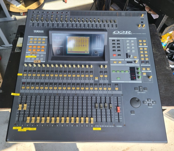 *품절*(YAMAHA)야마하 O2R 디지탈콘솔 # : 네이버 블로그