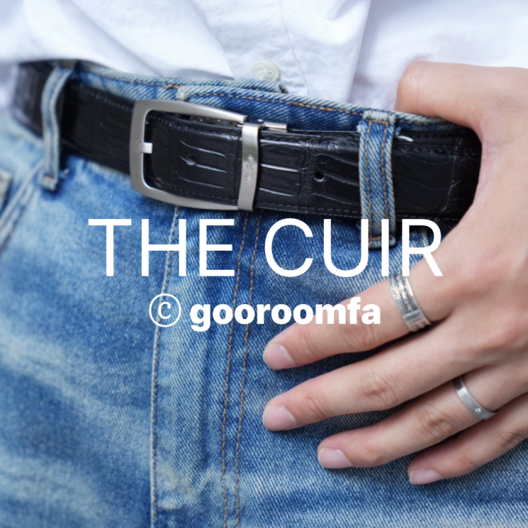 30대 40대 50대 남자 벨트 명품 브랜드 더퀴르(The Cuir) 악어가죽 벨트 남자친구 사회 초년생 선물 추천 : 네이버 블로그