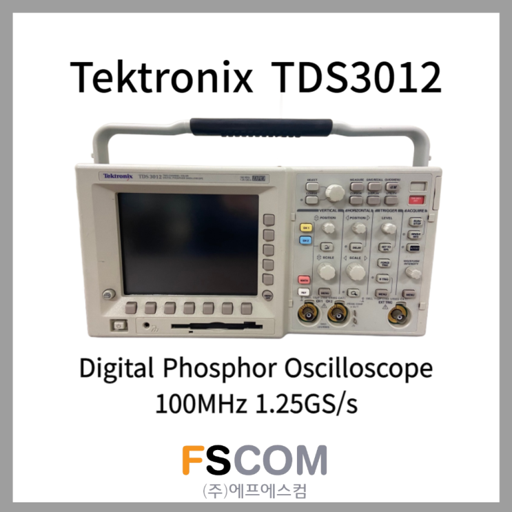Tektronix 텍트로닉스 TDS3012 Digital Phosphor Oscilloscope 100MHz 1.25GS/s 를 ...