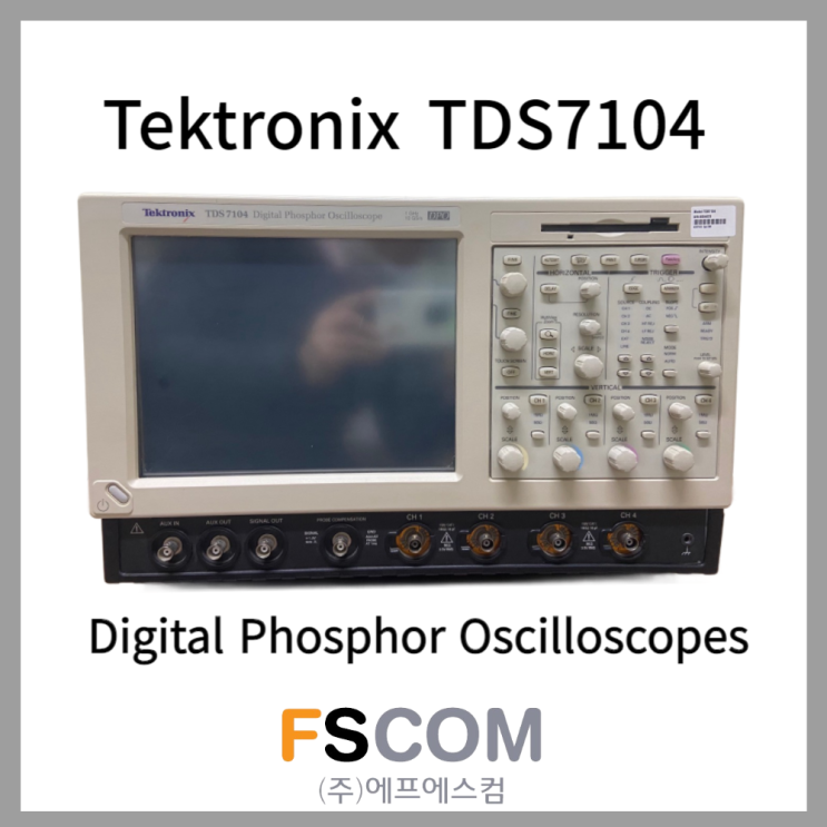 Tektronix 텍트노닉스 TDS7104 Digital Phosphor Oscilloscope 1GHz 10GS/s 를 ...