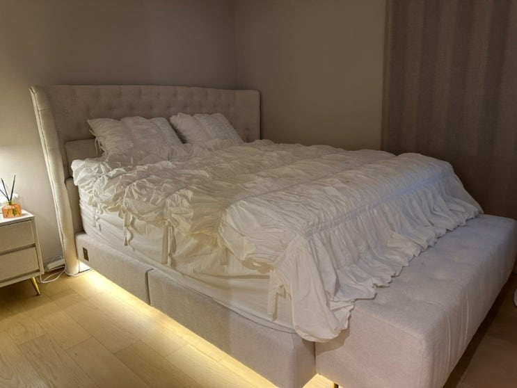 [신혼집 / 침실 인테리어 / 내돈내산 침대 추천 ] 슬립웨이(SLEEPWAY) 커스텀 베드 후기 : 네이버 블로그