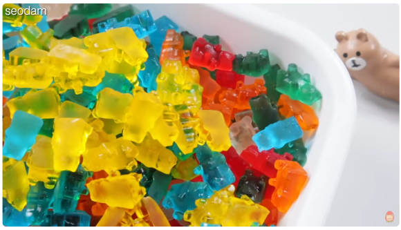 하리보 젤리 만들기 l GUMMY BEARS Recipe l 서담(SEODAM) : 네이버 블로그
