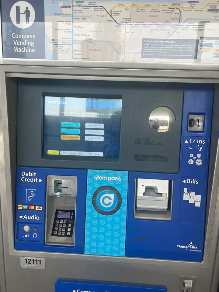 [캐나다 정보] compass card 구입/충전/환불 : 네이버 블로그