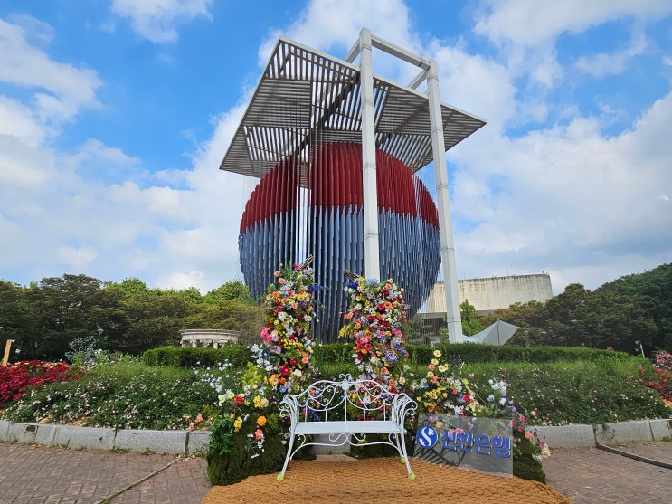 올림픽공원 장미광장의 장미축제, ROSE HOUR FESTA 그리고 들꽃마루 : 네이버 블로그
