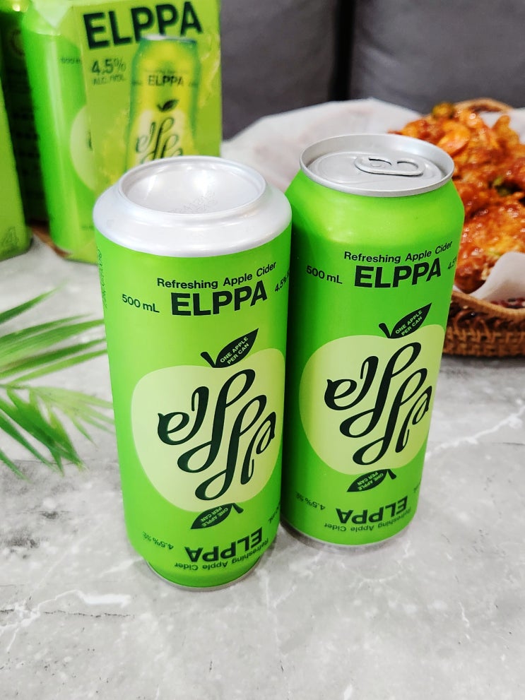 과일맥주 엘파 ELPPA 편의점신제품 맥주 사과맥주 술추천 : 네이버 블로그
