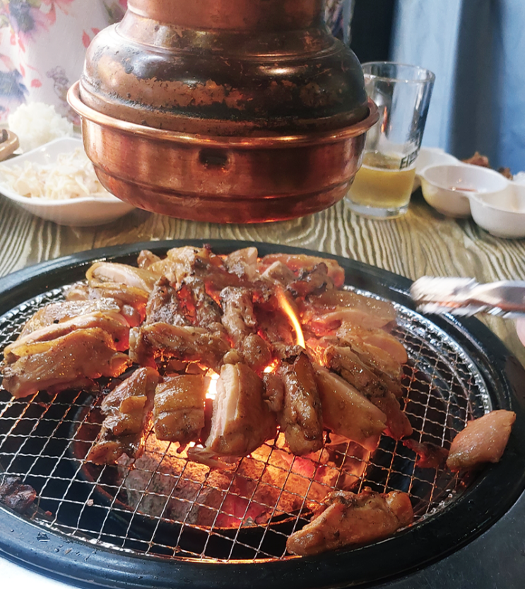 사가정 가성비 맛집 온초심숯불닭갈비 3인분3인분 네이버 블로그