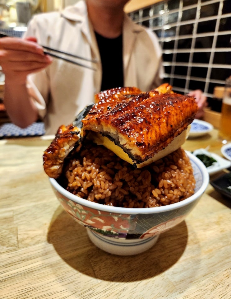 일본 오사카 맛집 I 이즈모 루쿠아 장어덮밥 우메다 루쿠아백화점 푸드홀 웨이팅메뉴추천 네이버 블로그