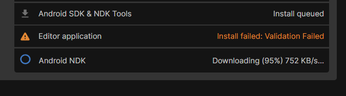 유니티 설치 editor application install failed:validation failed 에러 : 네이버 블로그