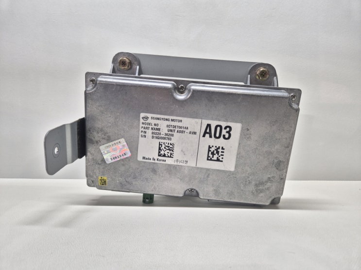 89220-36200 8922036200 G4 렉스턴 AVM 어라운드 뷰 모듈 : 네이버 블로그