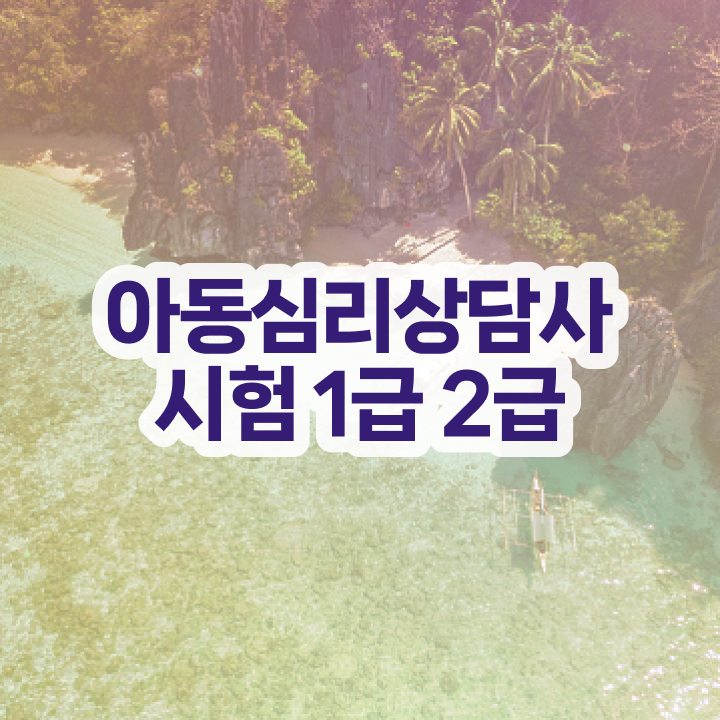 유아심리상담자격증 심리상담사 자격증 취득한 노하우 여기서 확인하세요 네이버 블로그