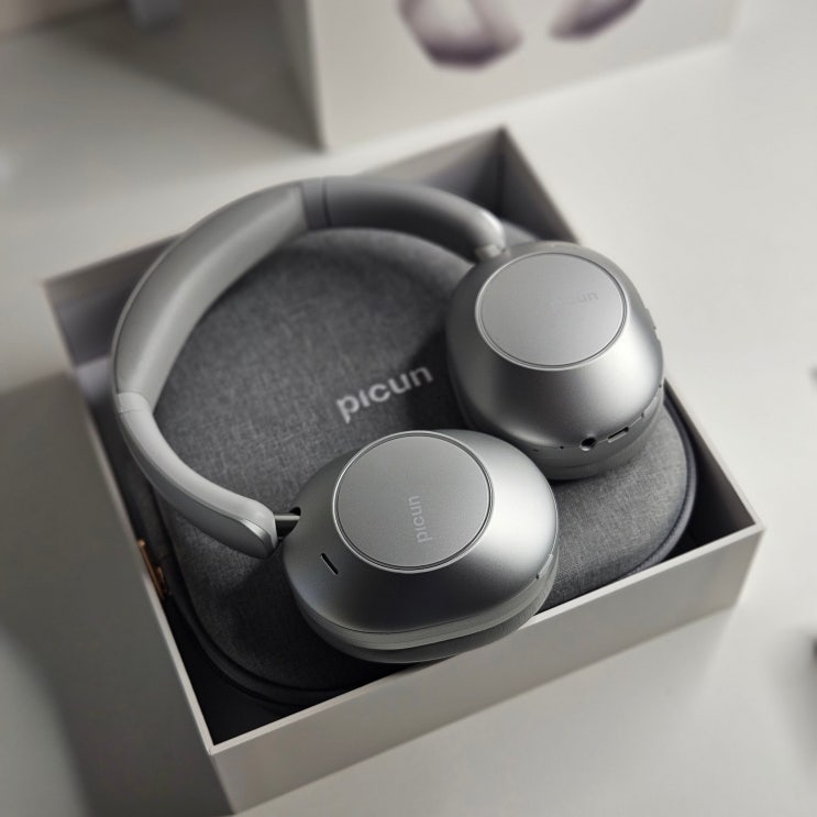 가성비 헤드셋 추천 Picun F6 노이즈캔슬링 블루투스 무선 헤드폰 : 네이버 블로그