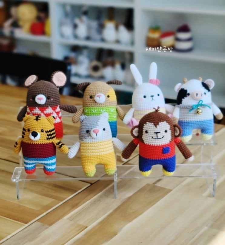 이번주신상코바늘인형 빅베베즈 손뜨개인형 인형뜨기 뜨개인형 인형만들기 공방 코바늘 대바늘 배우기 배우는곳 서울 잠실 강남 송파