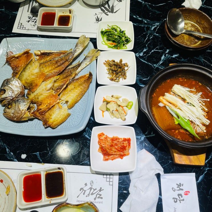 수완지구 룸식당 보리굴비정식에 사시미 초밥까지 고급진 청담 네이버 블로그