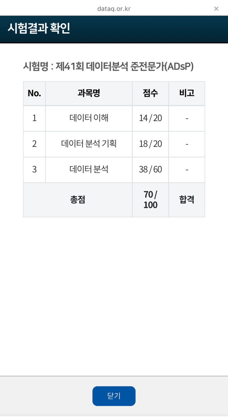비전공자 ADsP 3주 독학 후기(+내일배움카드) : 네이버 블로그