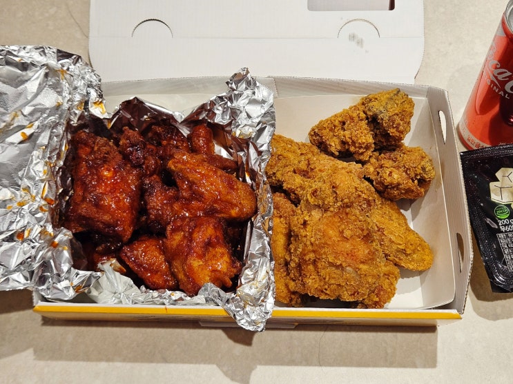 치킨 추천 치킨의 근본 BBQ 황양반 저녁 메뉴로 맛있게 : 네이버 블로그