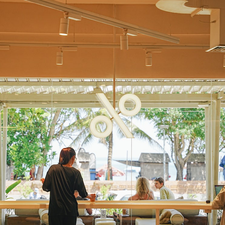 발리 꾸따 카페 비치워크 쇼핑몰 아라비카 % 응커피 : 네이버 블로그