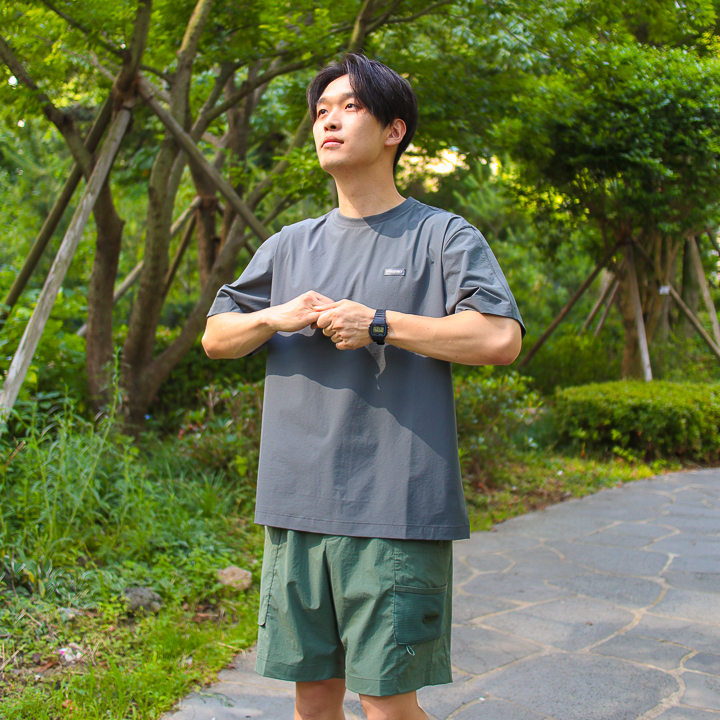 남자 반팔티 추천 디스커버리 프레시벤트 변우석 여름 기능성 냉감티셔츠 네이버 블로그