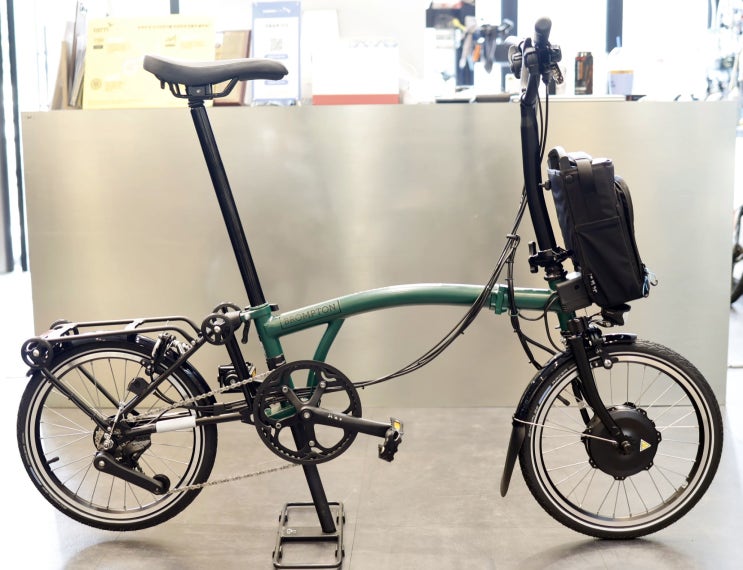 [브롬톤] 전기 자전거 브롬톤 일렉트릭 C 라인 12단 리뷰 : 네이버 블로그