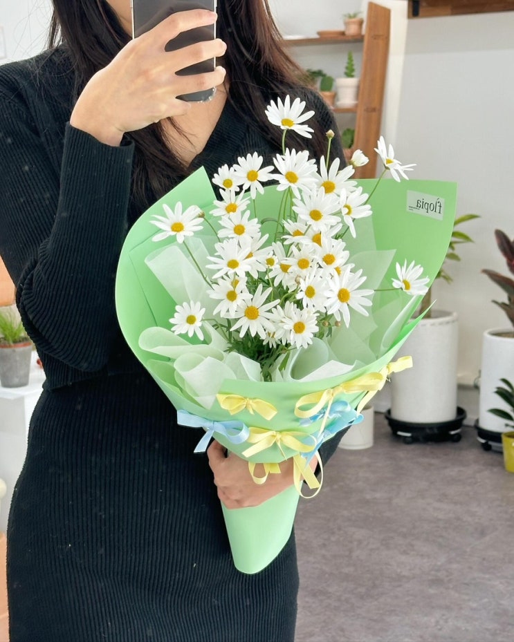 광주꽃집 월계동꽃집 첨단꽃집 플로피아 , 여름 들꽃꽃다발 마가렛 , 마트리카리아 꽃다발 (데이지꽃다발) : 네이버 블로그