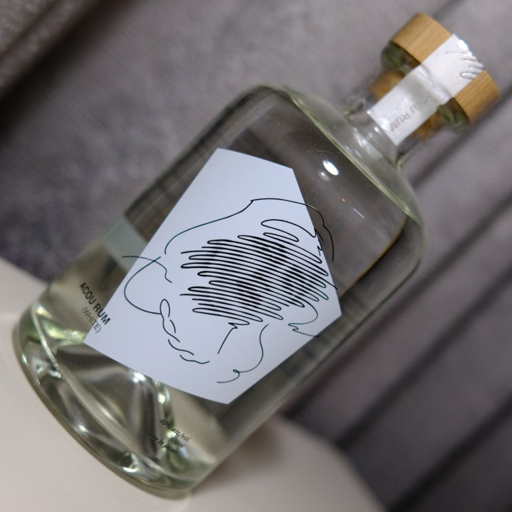 라벨만 마음에 드는 : 아코우 화이트 럼 (Acou Rum White) : 네이버 블로그