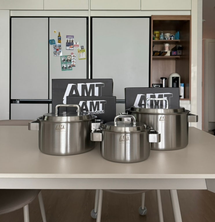 AMT 냄비 프로 316Ti 양수 3개 세트 16, 20, 24cm 저렴하게 구매후기! (+굿핸즈마스터 세트 최저가 주문) : 네이버 블로그