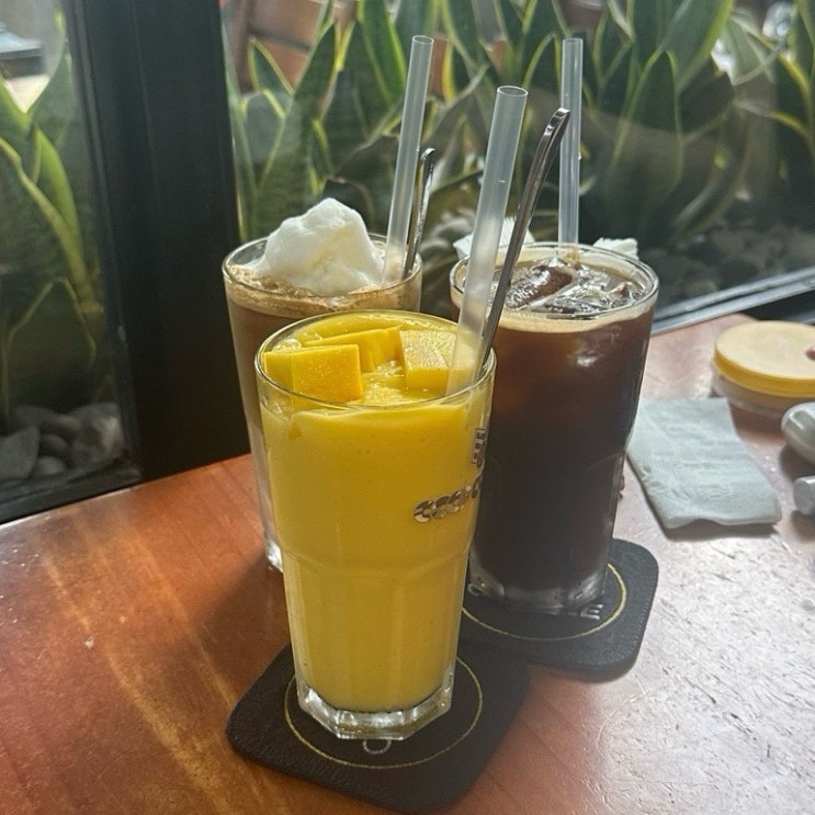 나트랑 시내 카페 추천 CCCP 커피 메뉴, 외부음식 반입가능 : 네이버 블로그