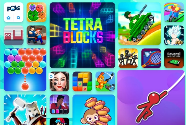 무료 플래시 게임 사이트 포키(Poki) 이용해보기 : 네이버 블로그