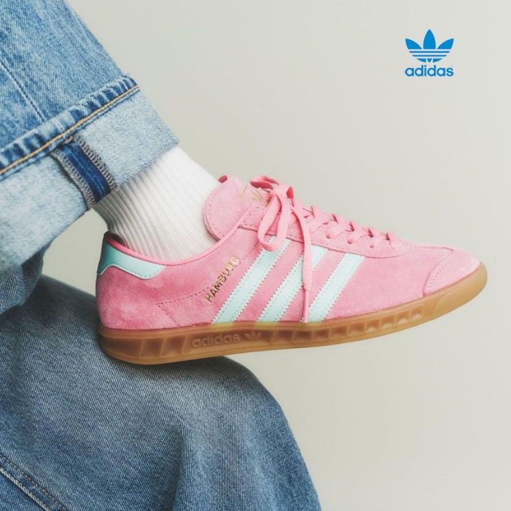 (W/M)아디다스 함부르크 블리스 핑크 아쿠아 검 ADIDAS HAMBURG WOMENS SHOE IH5459 : 네이버 블로그