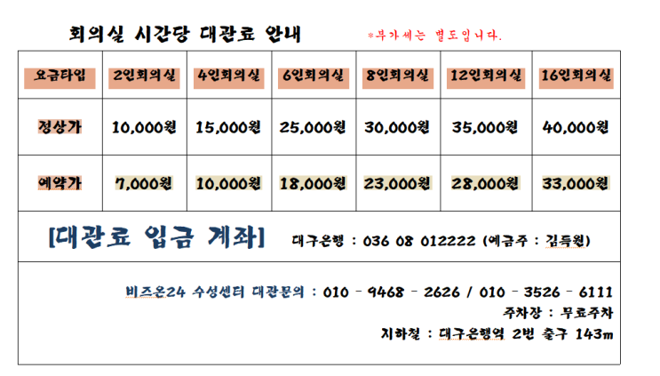 대구 달서구 비상주사무실공유오피스스터디룸대관비즈온24 네이버 블로그