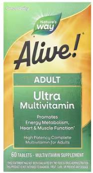 쿠마™] 하루1알 먹는 종합비타민 - 얼라이브 울트라포텐시 (Alive Ultra Potency) : 네이버 블로그