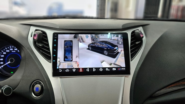 [HG 그랜저 안드로이드 올인원] CDT A1 안드로이드 올인원과 3D 어라운드 뷰 시공 : 네이버 블로그