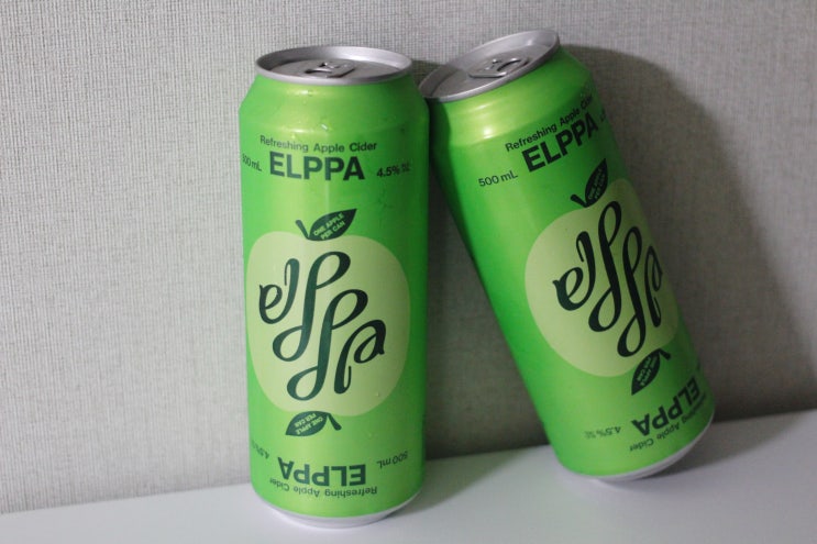엘파 신상맥주 편의점 사과맥주 ELPPA 내입맛엔? : 네이버 블로그
