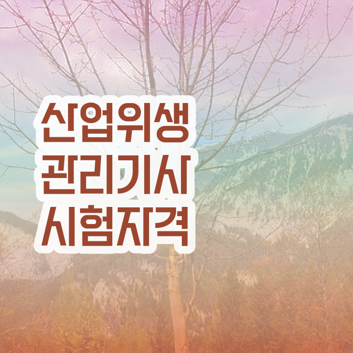 산업위생관리기사 필기 준비물 산업위생관리기사 응시조건 인강만 듣고 4달 안에 성공한 후기 네이버 블로그