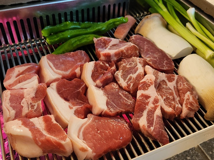 잠실 방이먹자골목 맛집 삼결살 후기 방이동 문백숯불장인 네이버 블로그