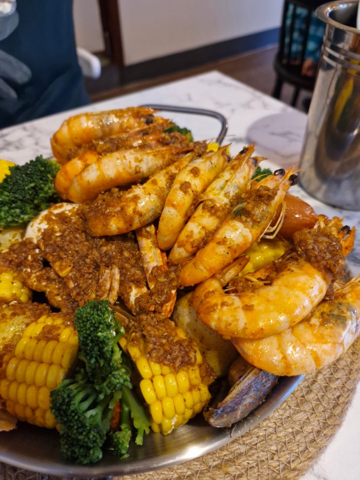 건대 맛집_오늘은슈림프(OH SHU) 보일링 쉬림프/미국식 해물찜 : 네이버 블로그