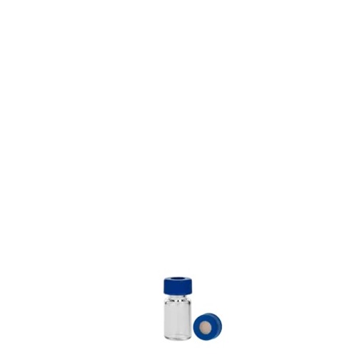 [유리초자] 1 ml 투명 셉텀 샘플 바이알 & 스크류 캡 1 ml Clear Septum Vial & Screw cap ...