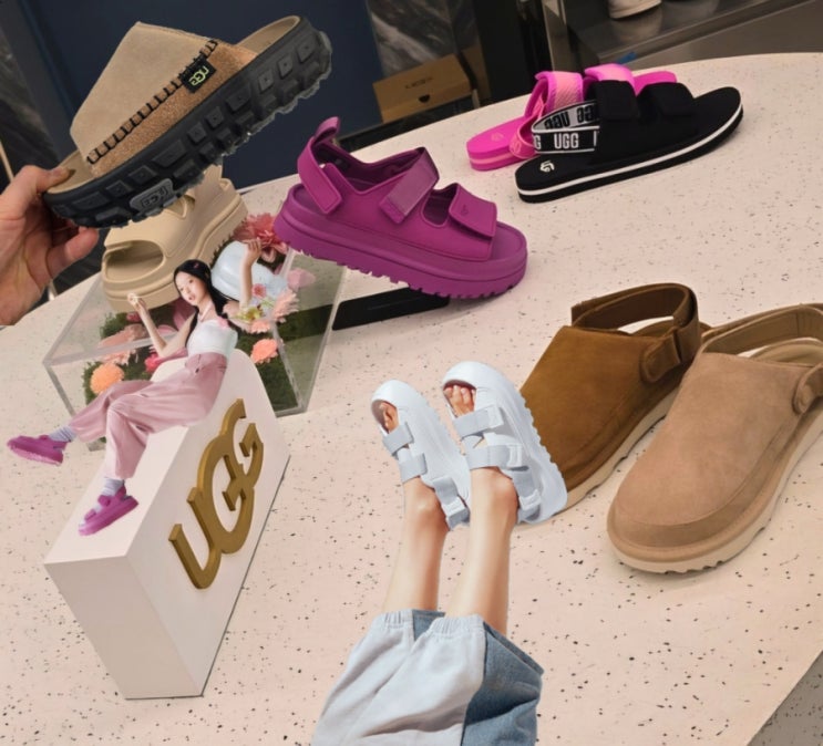 어그 신상 여름 샌들 슬리퍼 추천 종류 Ugg 골든 글로우 스트라더스 사이즈까지 네이버 블로그